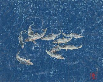 Seison Maeda | Fish print | MutualArt