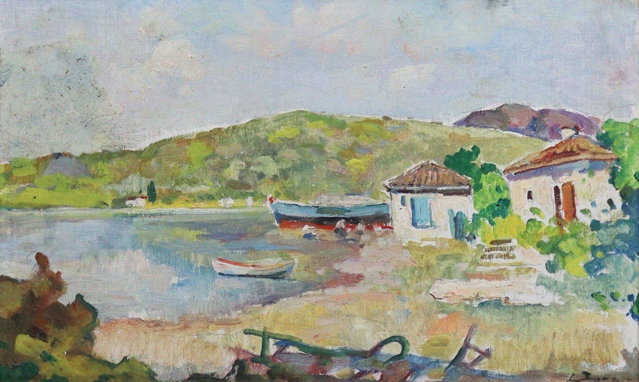 Epameinondas Thomopoulos | Greek coastal scenery | MutualArt