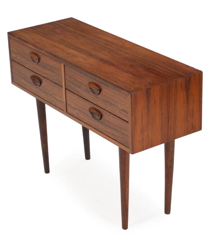 Kai Kristiansen | A rosewood hallway set comprising chest of drawers ...