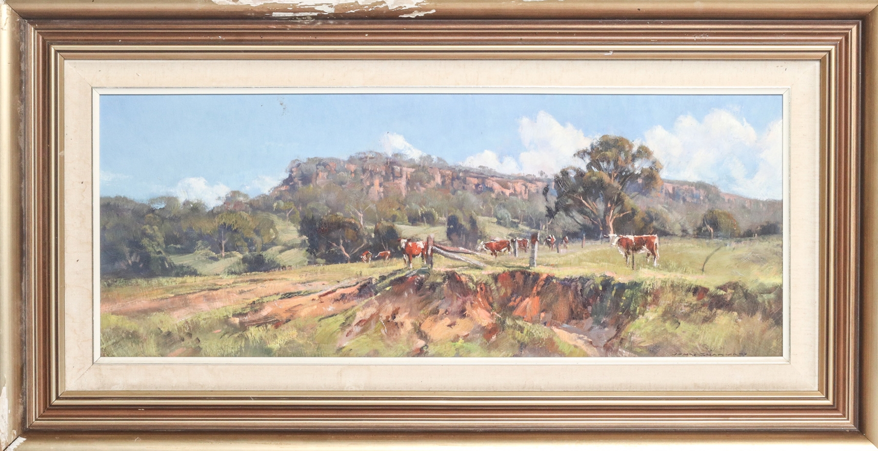John Sharman | Wedding Cake Mountain Pastures (1988 - 1989) | MutualArt