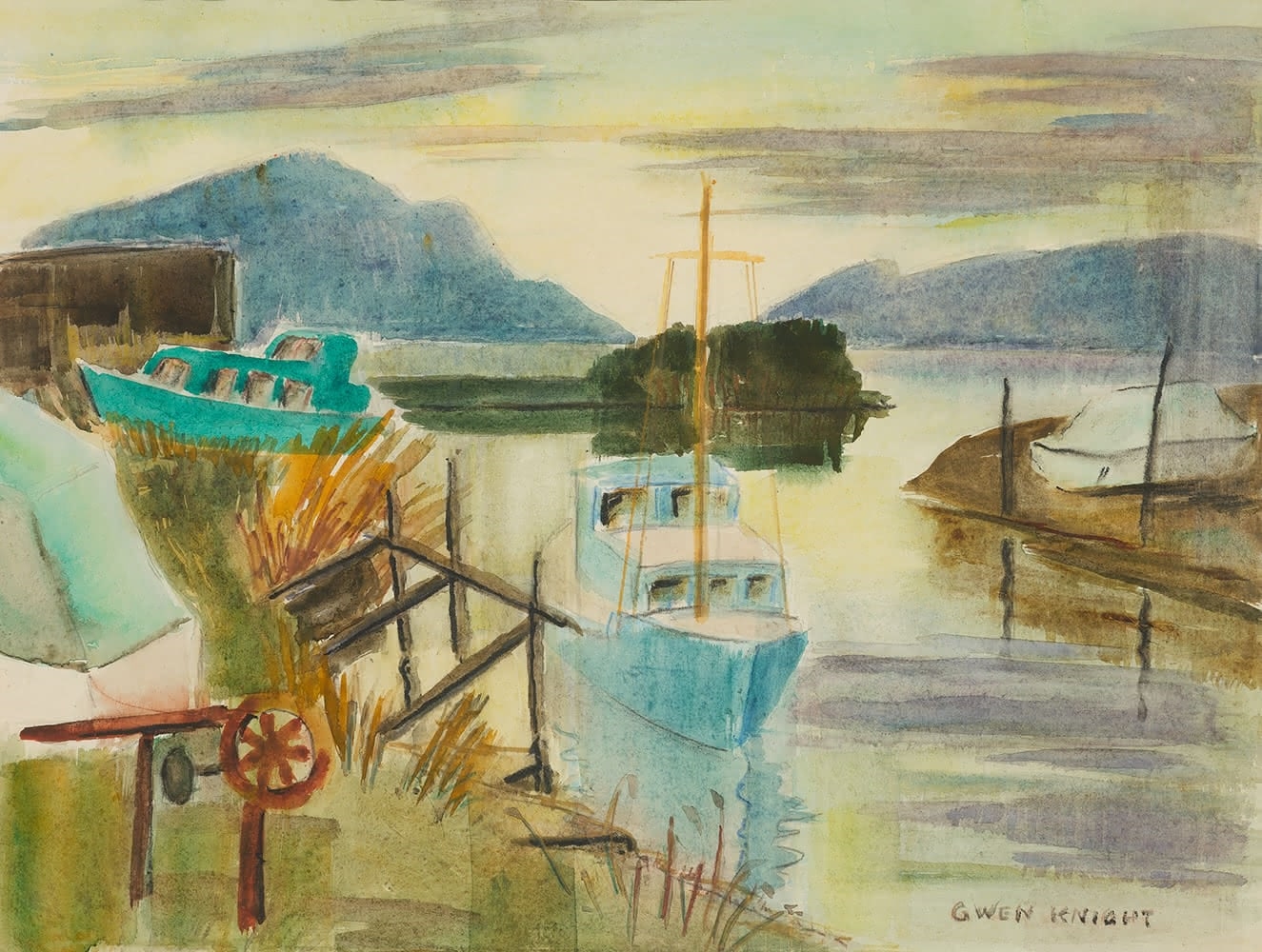 Gwen Knight | Untitled Abstract | MutualArt