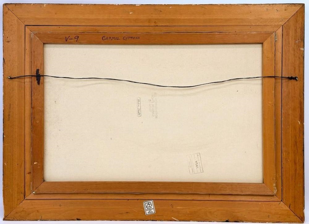 Bela Bodo | Bela Boda (b. 1936) Oil on Canvas Carmel Cypress | MutualArt