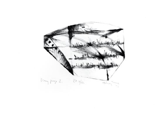 Imre Tolnay | Diary Page II., 1996 (1996) | MutualArt