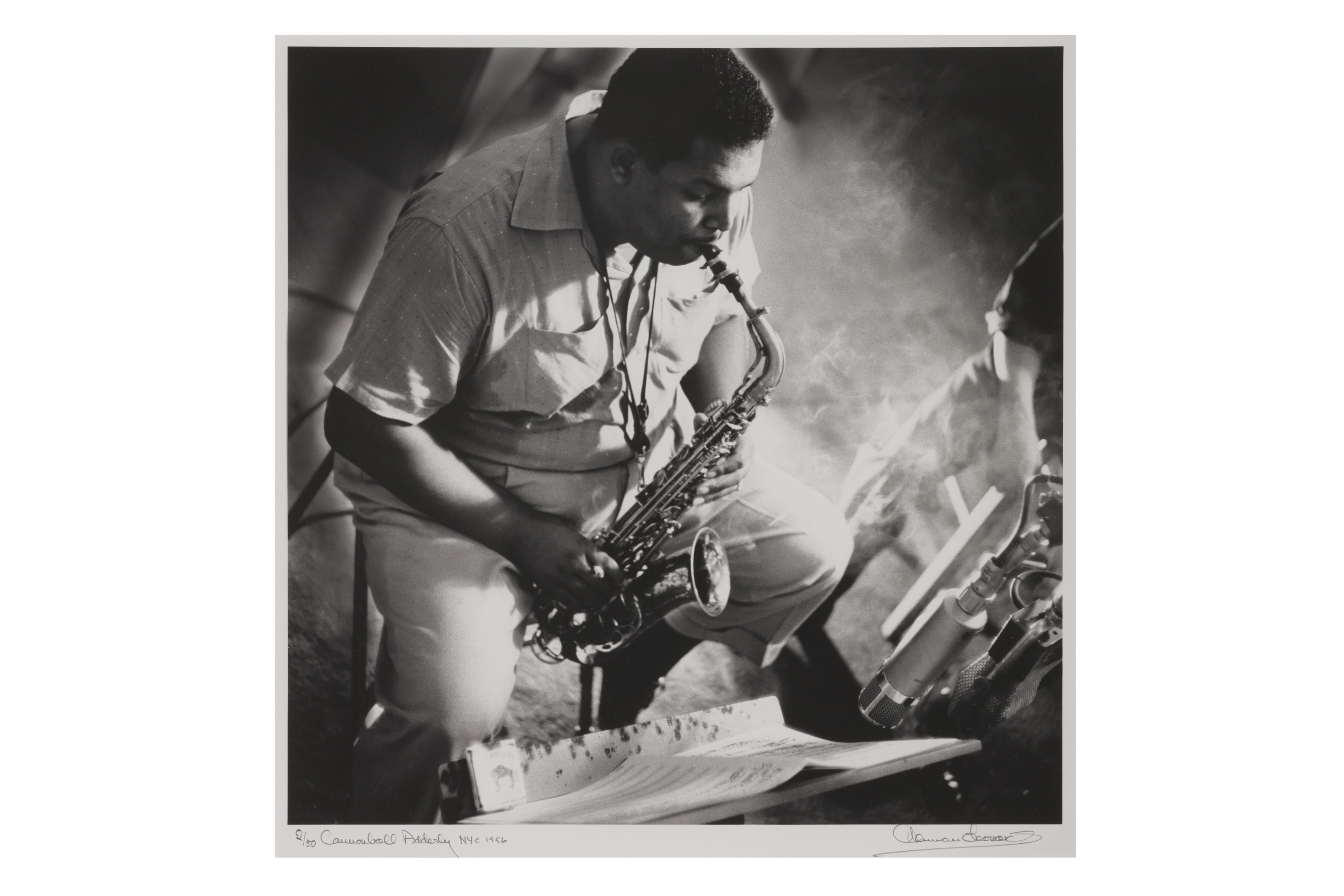 Herman Leonard | Charlie Parker with Metronome All Stars, New York City ...