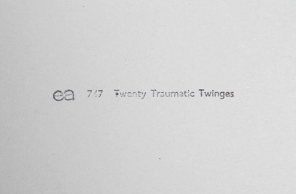 Eduardo Paolozzi | TWENTY TRAUMATIC TWINGES FROM GENERAL DYNAMIC F.U.N ...