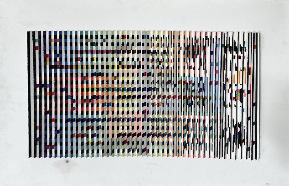 Yaacov Agam | Yaacov Agam b.1928 (Israeli) Pace of Time - kinetic work ...