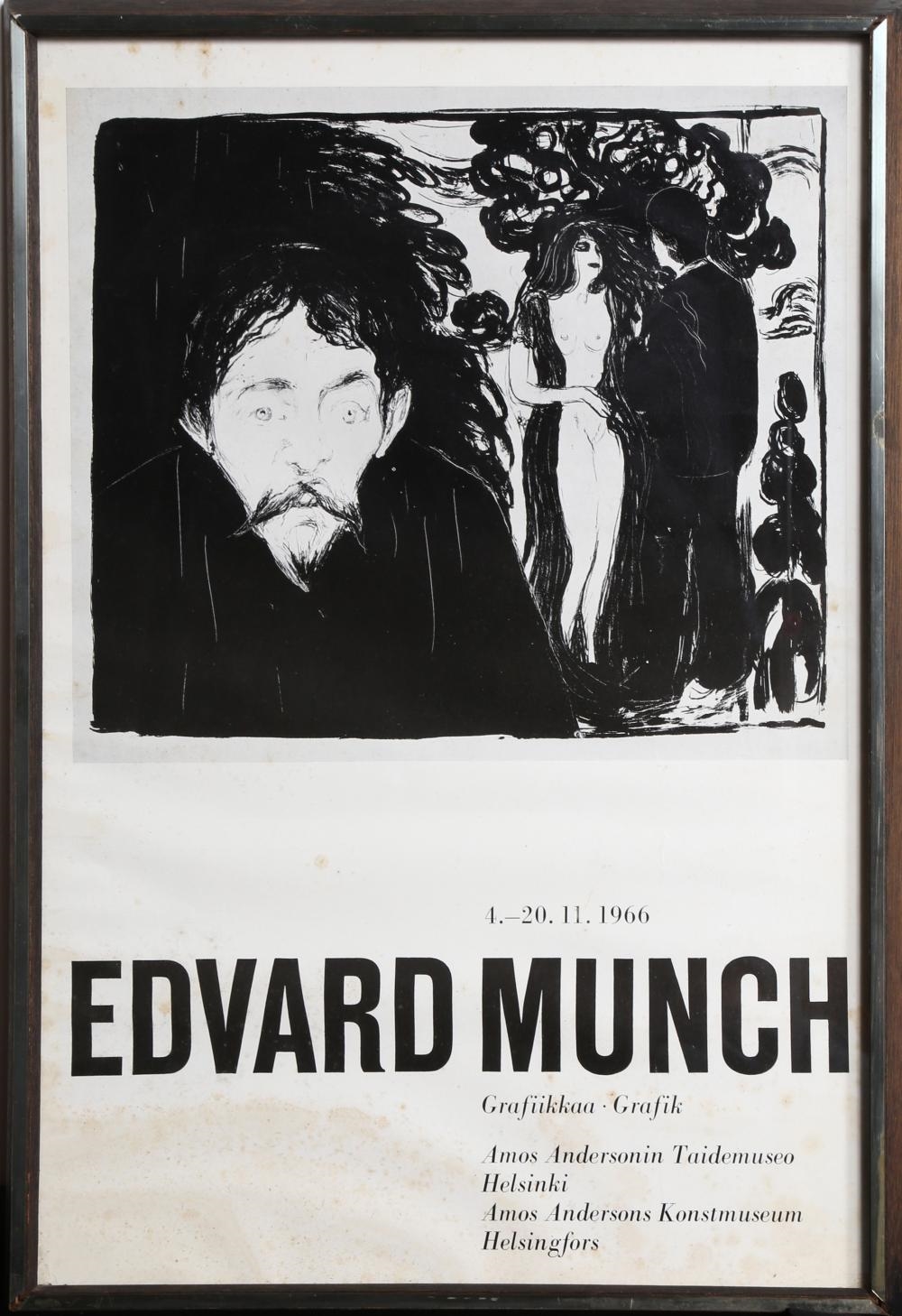 Edvard Munch | GRAFIK EXHIBITION AMOS ANDERSON KONSTMUSEUM HELSINKI ...