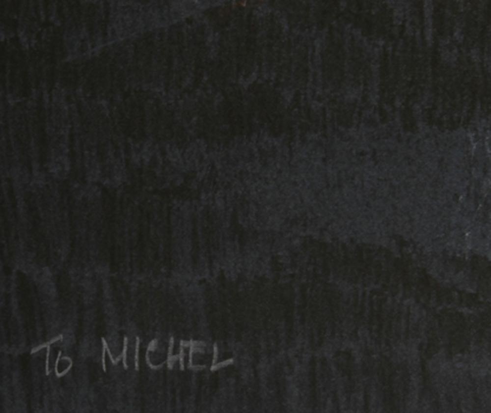 Arun Bose | ABSTRACT FIGURE IN RED AND BLUE (1980) | MutualArt