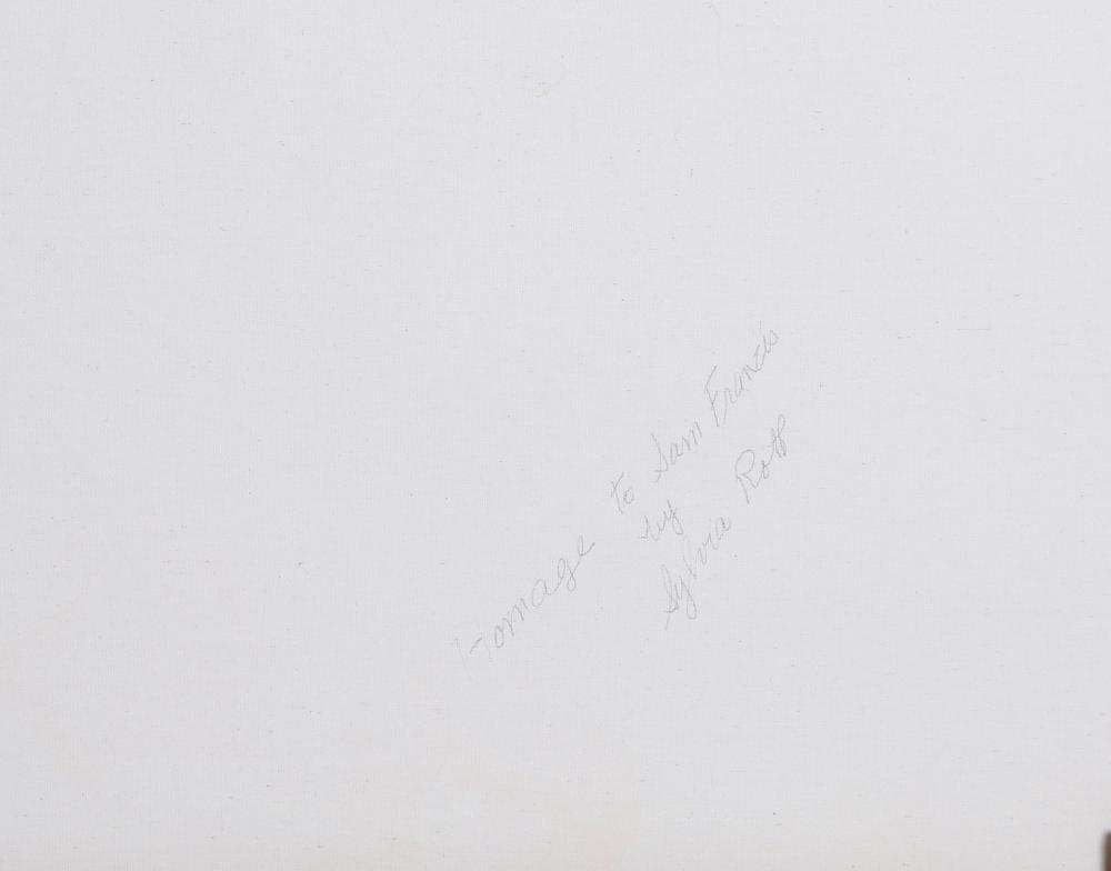 Sylvia Roth | HOMMAGE TO SAM FRANCIS | MutualArt