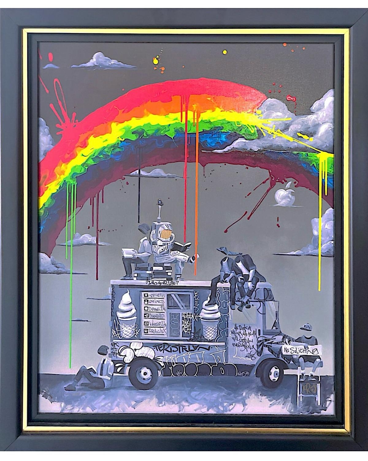 Kevin Vigil | Rainbows and Butterflies (2021) | MutualArt