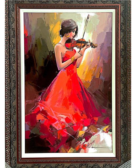 Anatoly Metlan | In Connection with My Violin (2018) | MutualArt