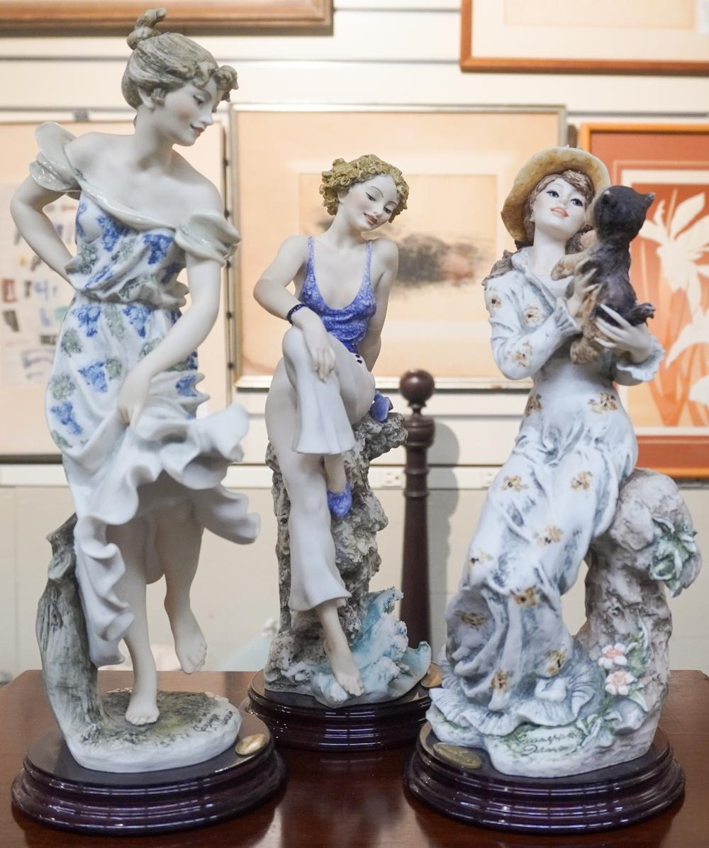Giuseppe Armani | Three Giuseppe Armani Decorated Composition Figurines ...