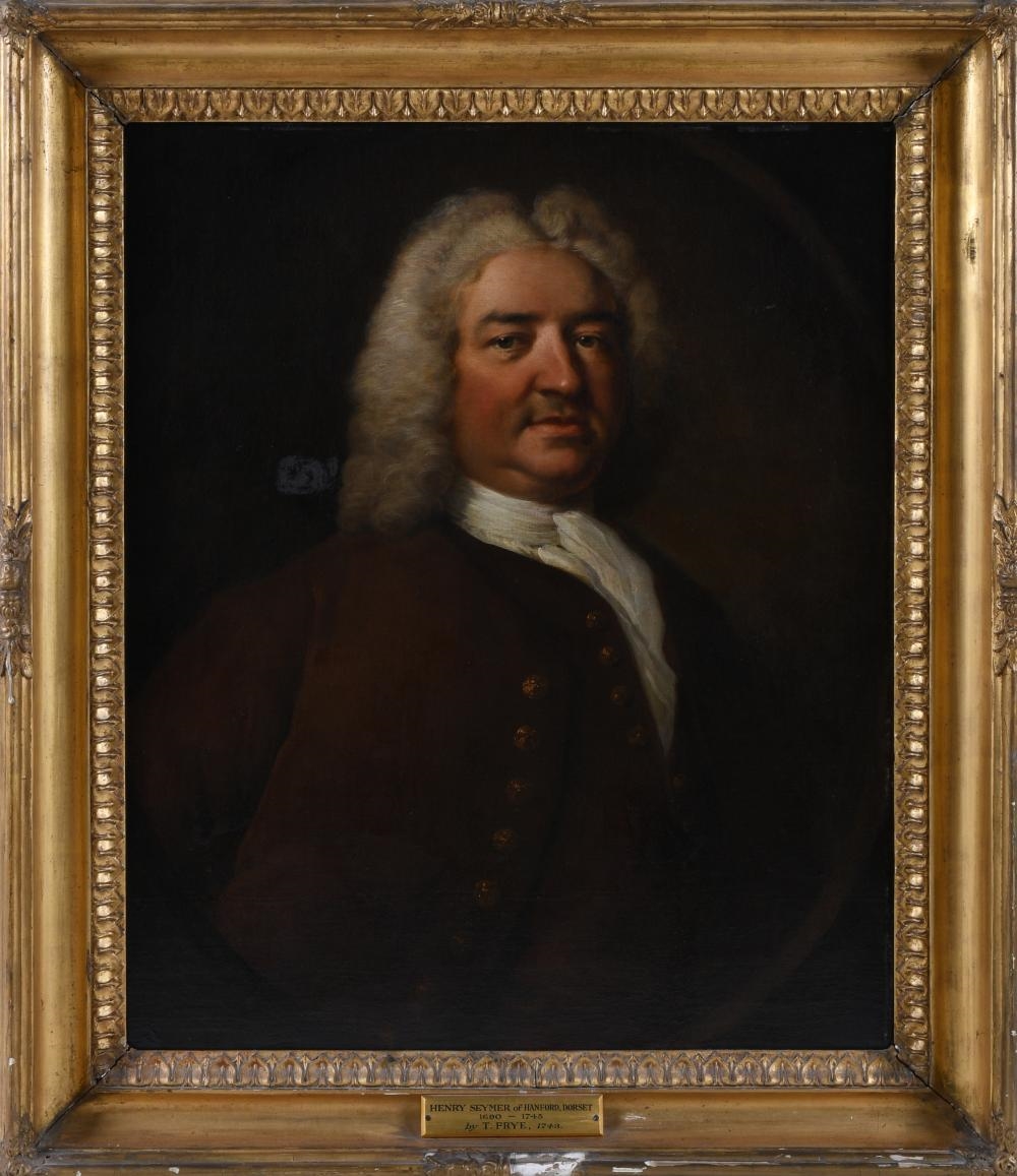 Thomas Frye | BUST-LENGTH PORTRAIT OF HENRY SEYMER OF HANFORD | MutualArt