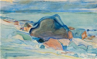 Magnus Enckell | Death´s Walk (1896) | MutualArt