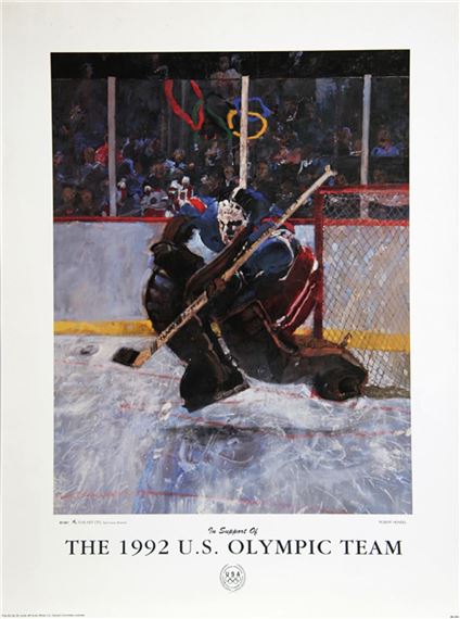 Robert Heindel | HOCKEY - U.S. OLYMPICS TEAM (1992) | MutualArt