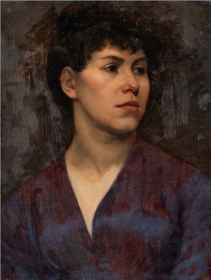 Maria Wiik | Portrait of a woman | MutualArt