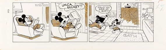 Arthur Floyd Gottfredson | Mickey Mouse, 1963 (1963) | MutualArt