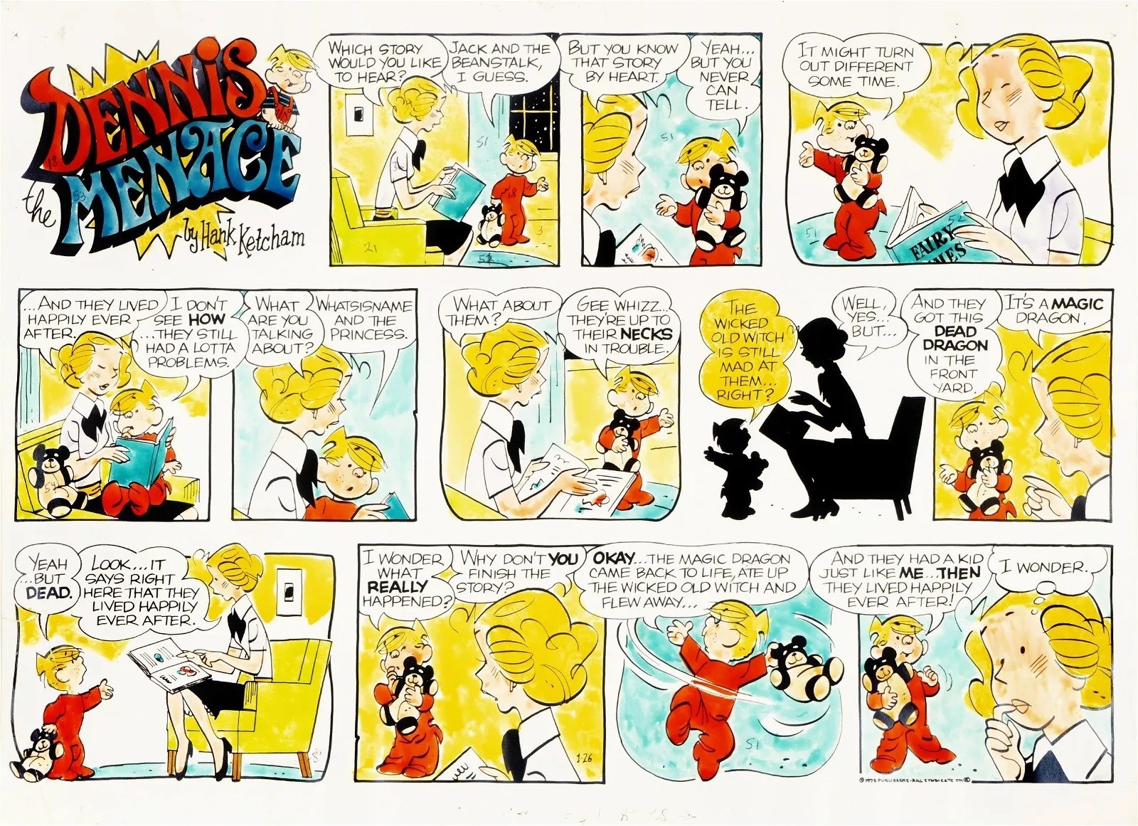 Hank Ketcham | Dennis the Menace, 1975 (1975) | MutualArt