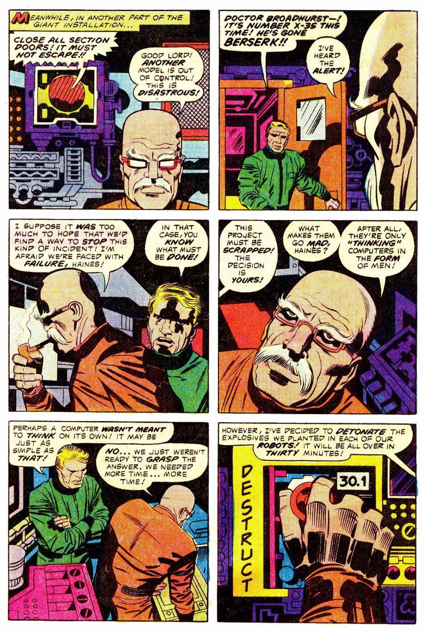 Jack Kirby | 2001: A Space Odyssey - The Capture of X-51!, 1977 | MutualArt