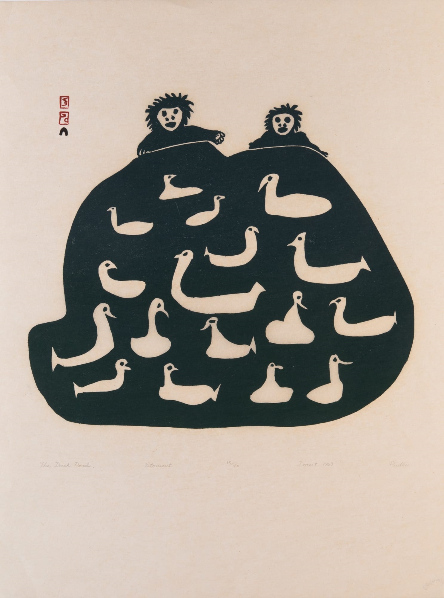 Pudlo Pudlat | AIRPLANES OVER ICE-CAP (1980) | MutualArt