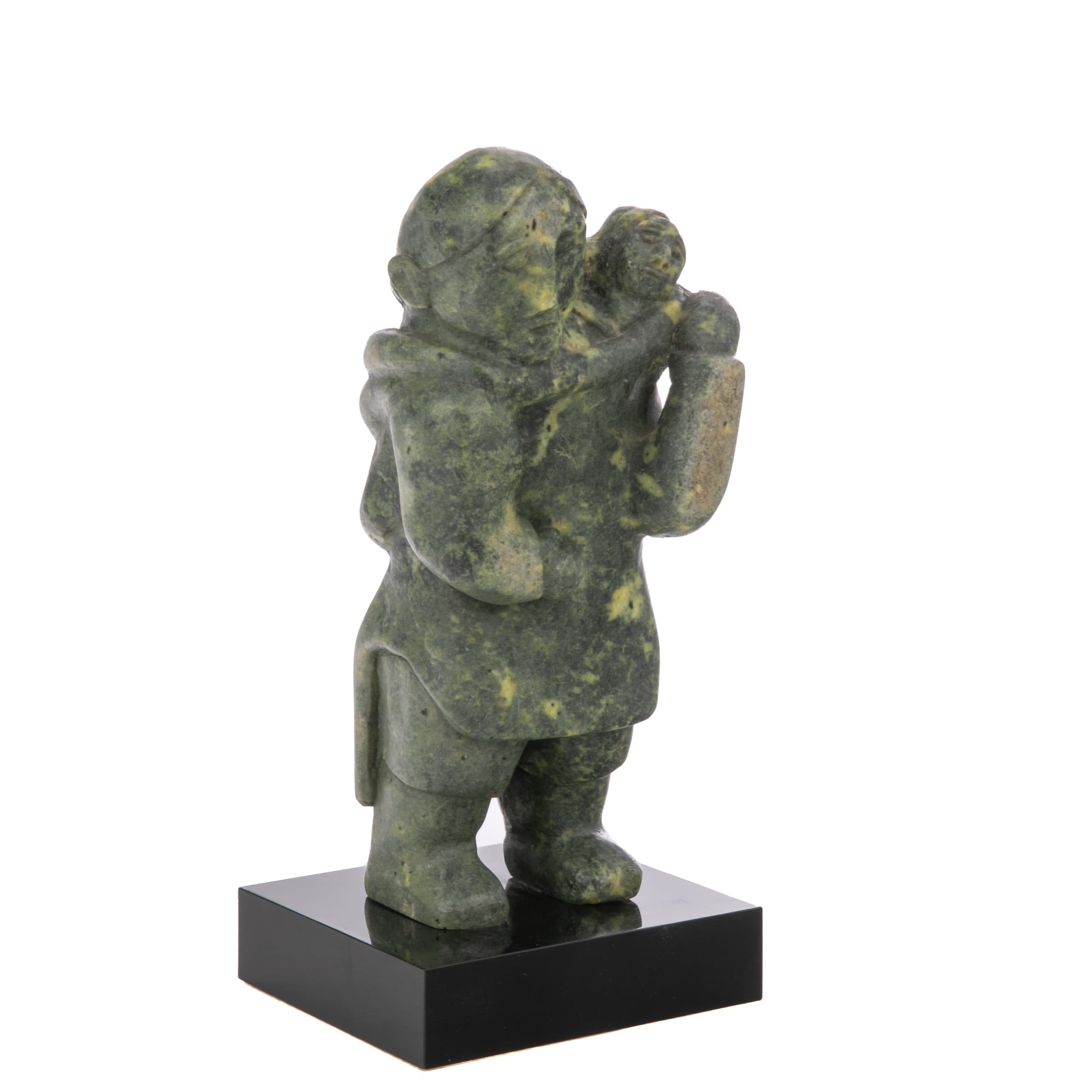 Kiakshuk | Standing Mother with Child in her Amaut (Early 1960s ...