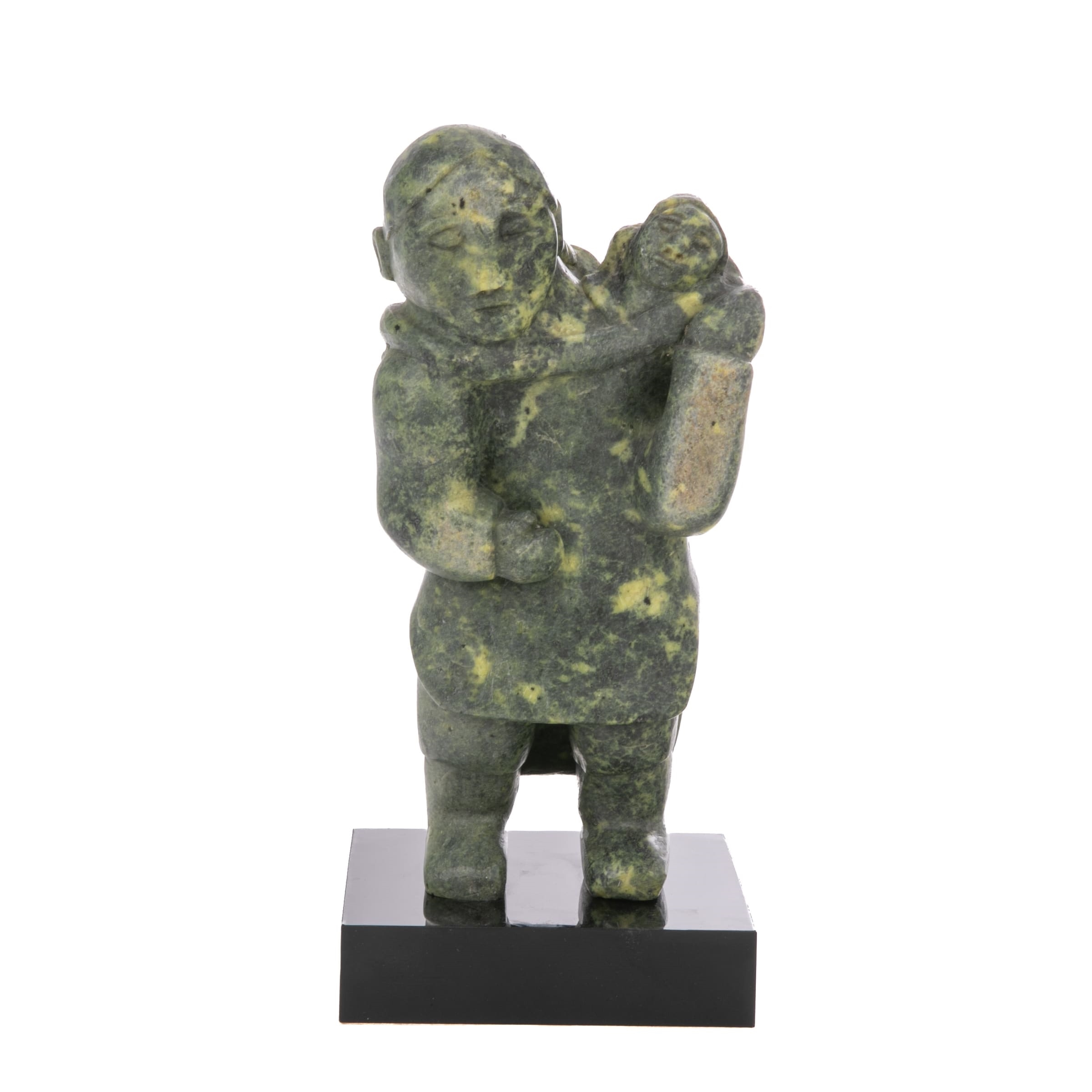 Kiakshuk | Standing Mother with Child in her Amaut (Early 1960s ...