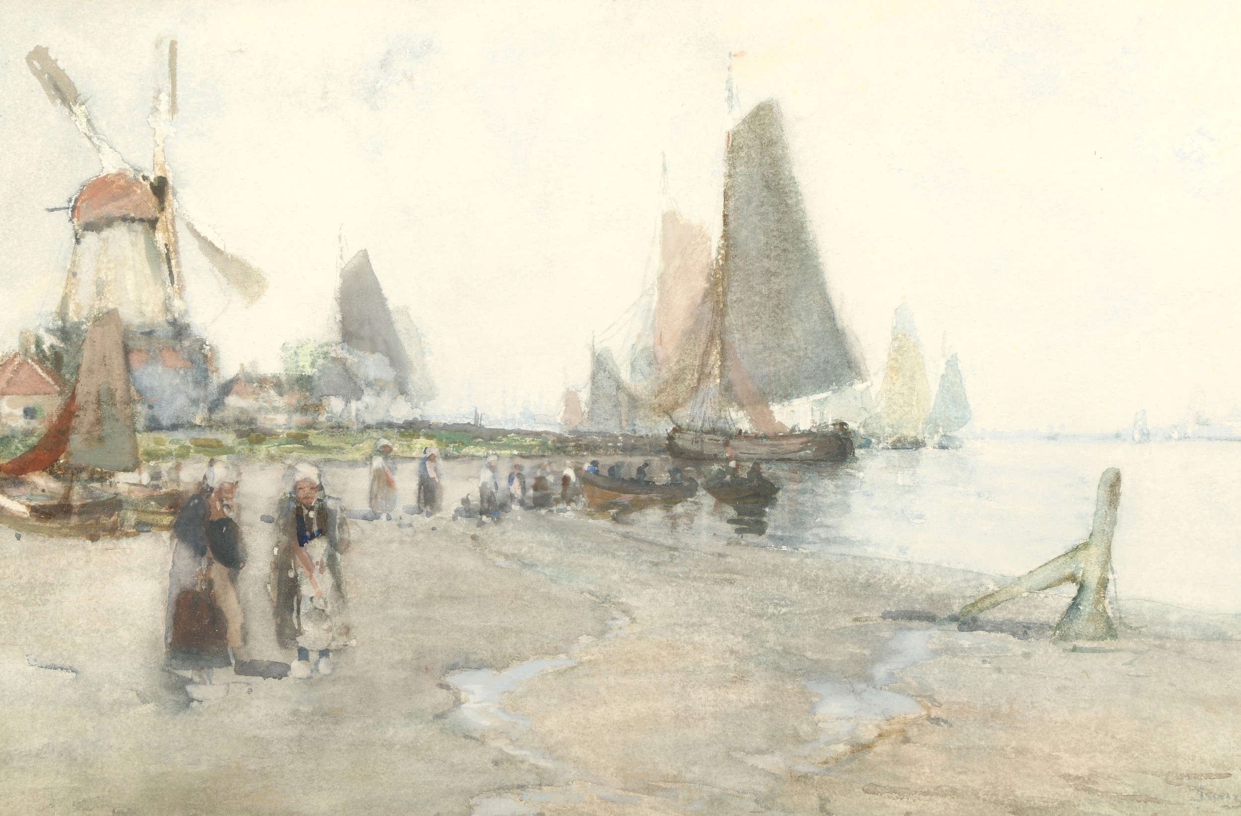 James Kay | 'Dutch Fisherfolk' | MutualArt