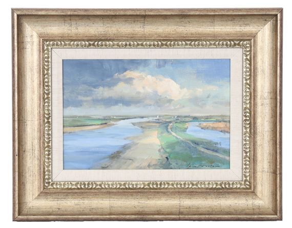 Ian Houston | Evening Light on the Grand Canal | MutualArt