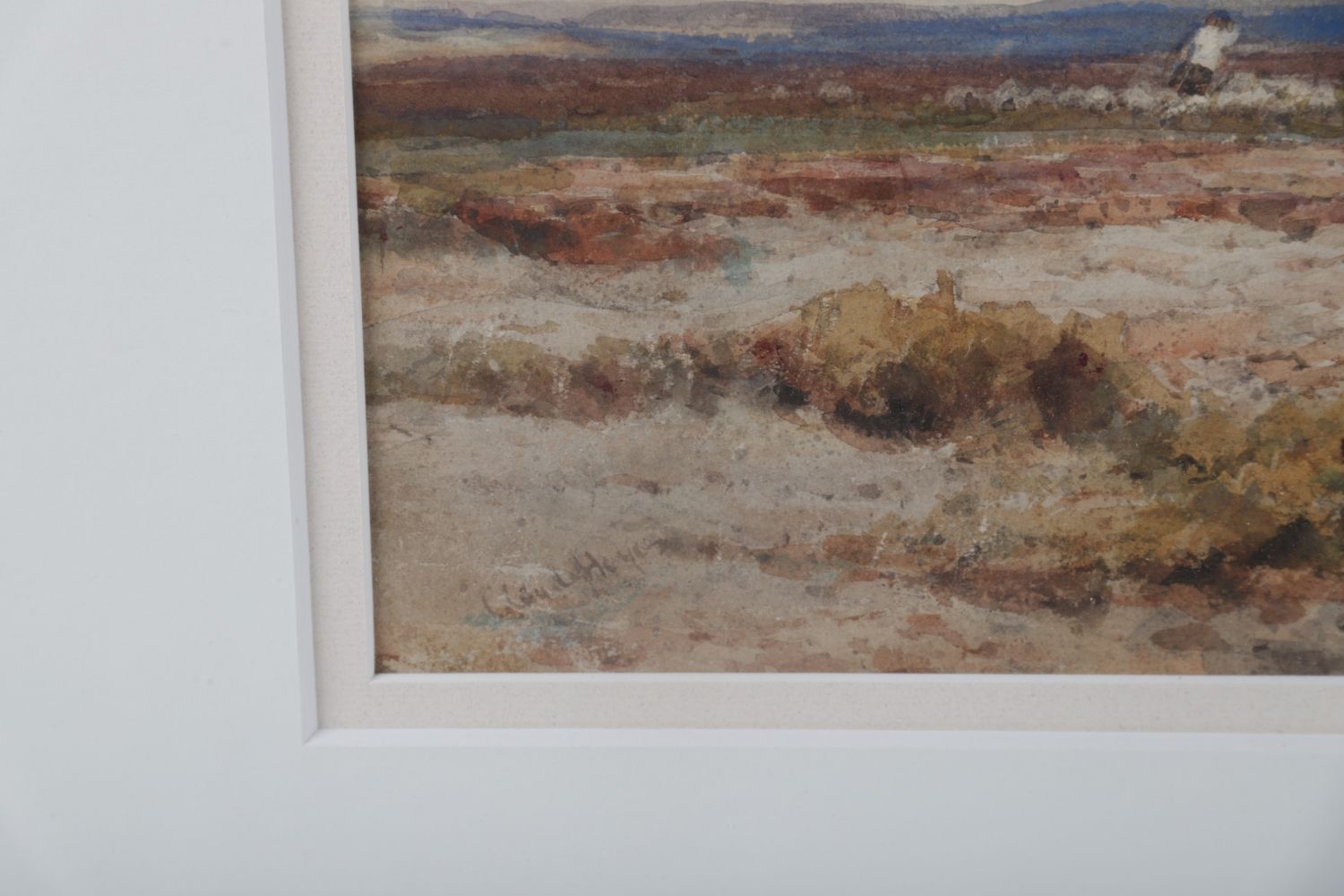 Claude Hayes | Shepherd and sheep in a landscape | MutualArt