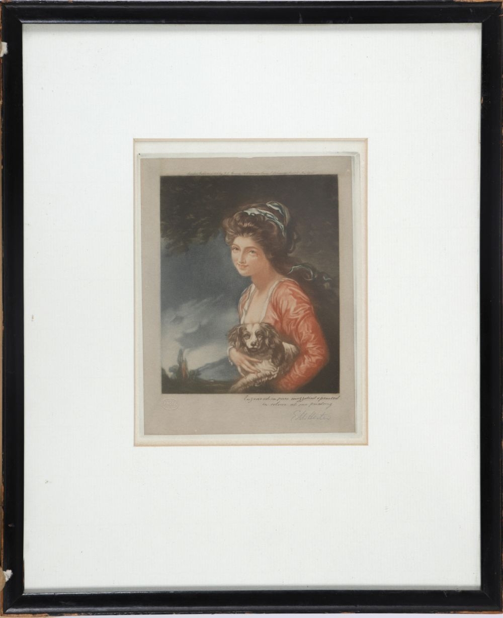 E. M. Hester | Lady Hamilton at the spinning wheel; Lady Hamilton as a ...