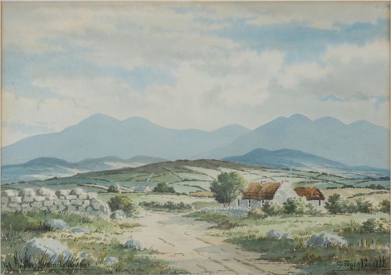 George Farrell | The Mournes from Legananny | MutualArt