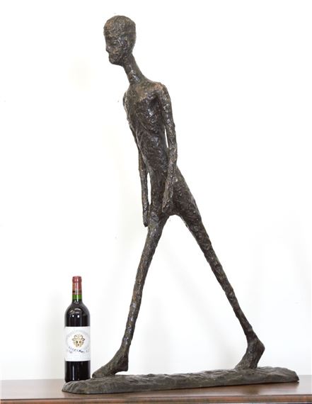 Alberto Giacometti | Walking Man on a rusticated base | MutualArt