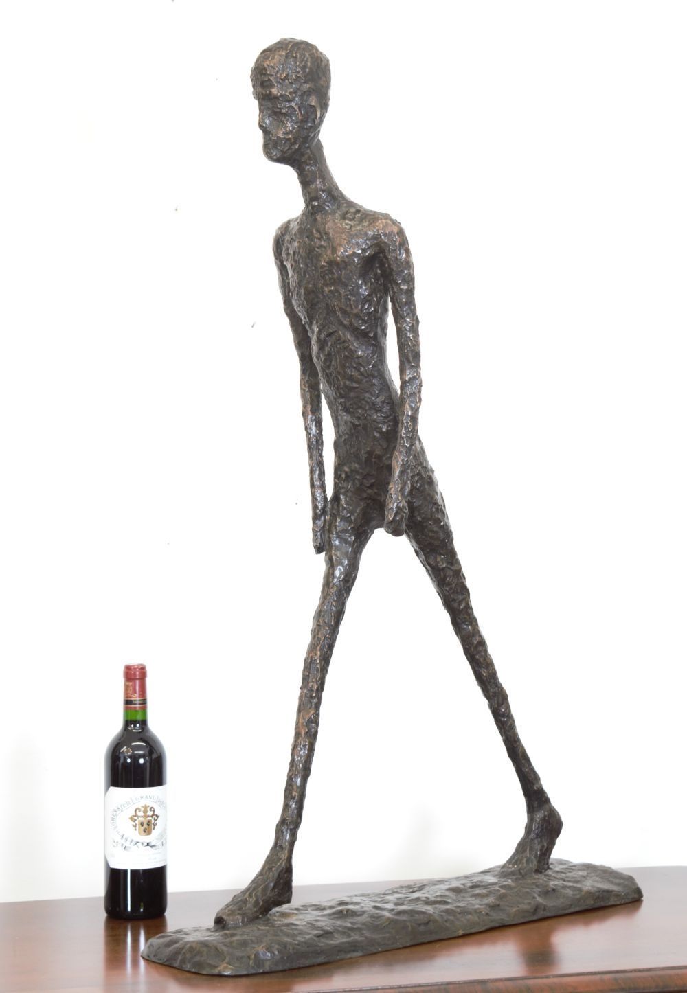 Alberto Giacometti | Walking Man on a rusticated base | MutualArt