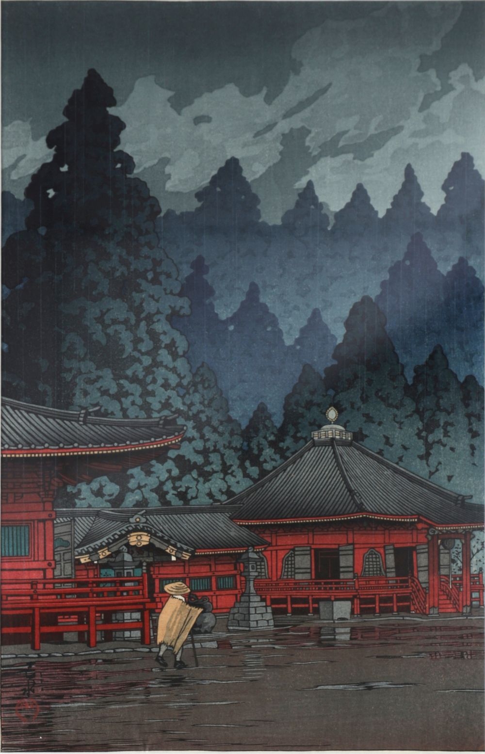 Hasui Kawase | Clear in Snow in Yoshida | MutualArt