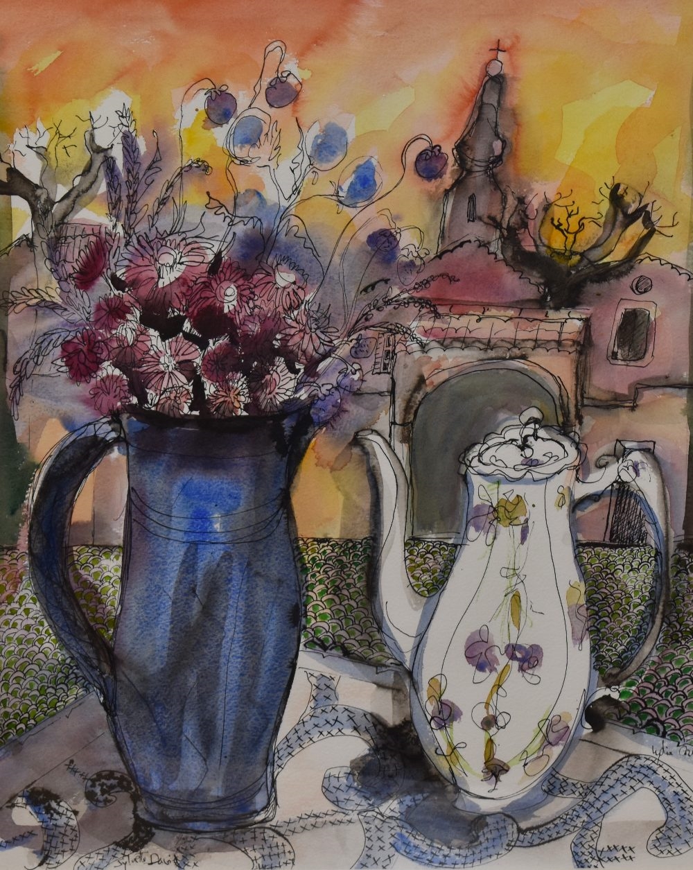 Lydia Corbett | Cats and fish | MutualArt