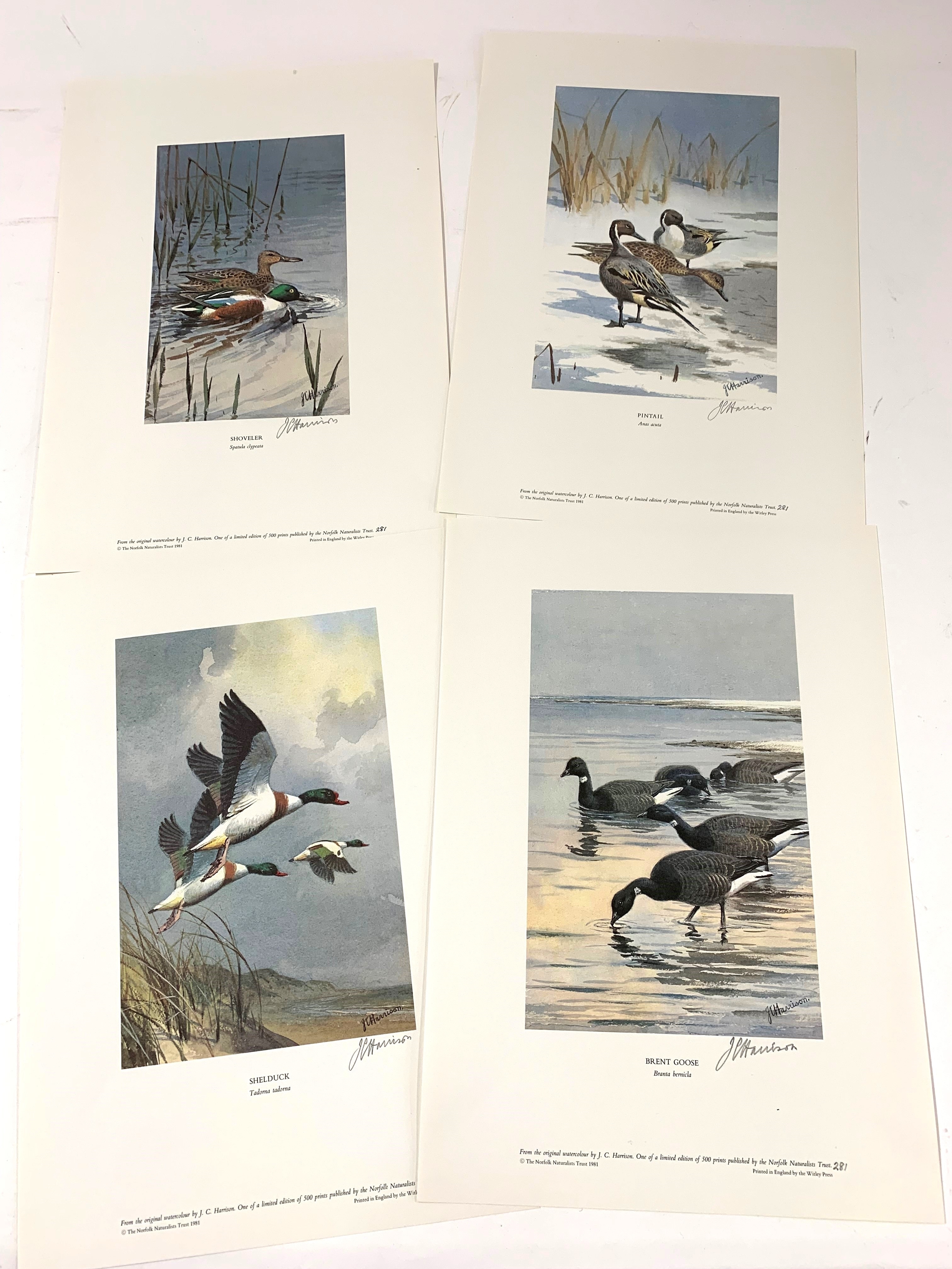 J.C. Harrison | J.C Harrison: Set of 4 limited edition signed prints ...