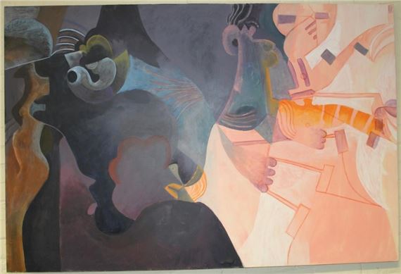 Roland Jarvis | Roland Jarvis 1926-2016 British Dream c1997 Acrylic on ...