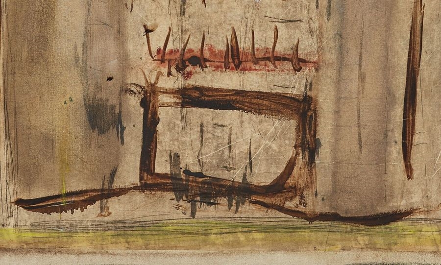 Didier Hagege | Didier HAGEGE (1961). Composition. Huile... - Lot 307 ...