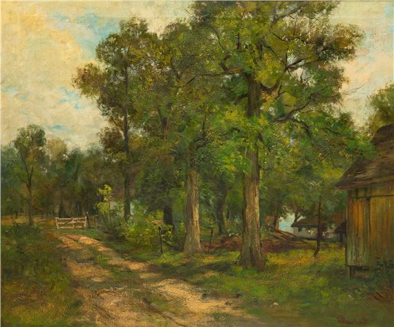 Carl Rudolph Theuerkauff | LANDSCAPE (19th Century 20th Century ...
