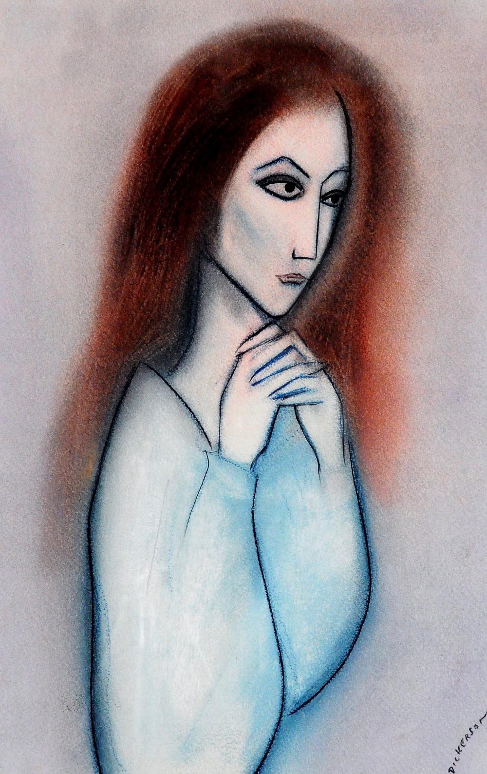 Robert Dickerson | Portrait of a Girl | MutualArt