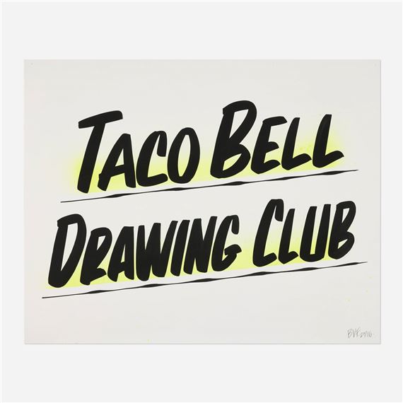 Baron Von Fancy | Taco Bell Drawing Club (2016) | MutualArt