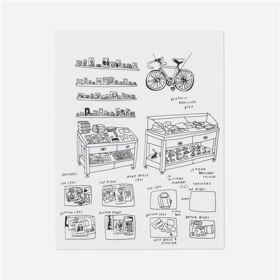 Jason Polan | Mike Mills 1971 (Circa 2009) | MutualArt