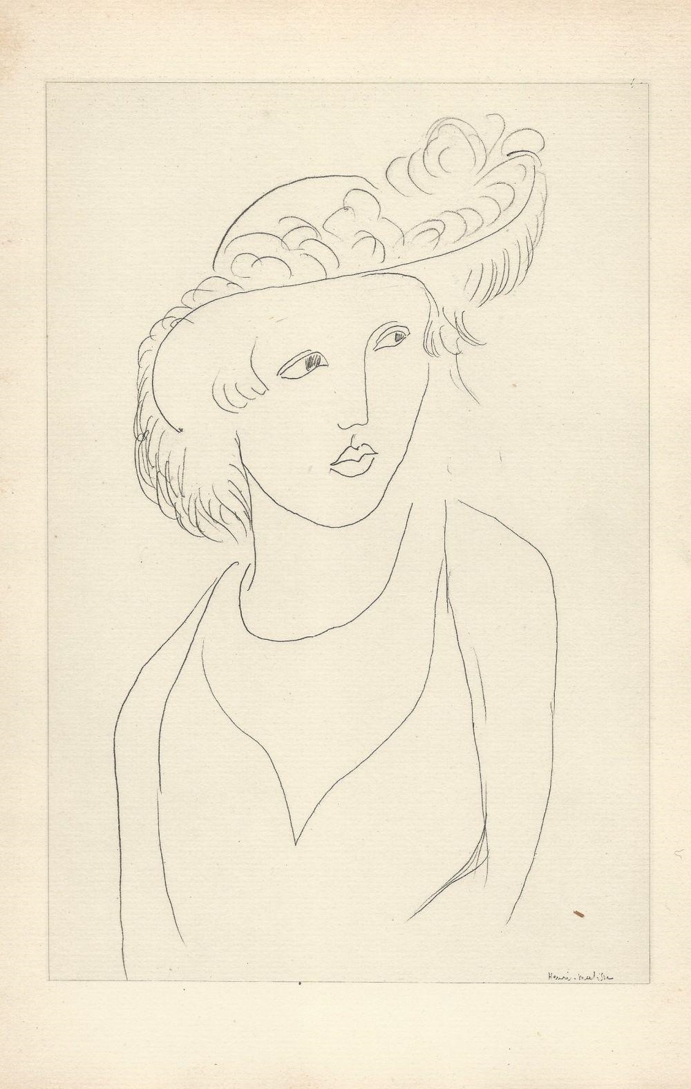 Henri Matisse | Cinquante dessins, Planche XXXIII, 1920 (1920) | MutualArt