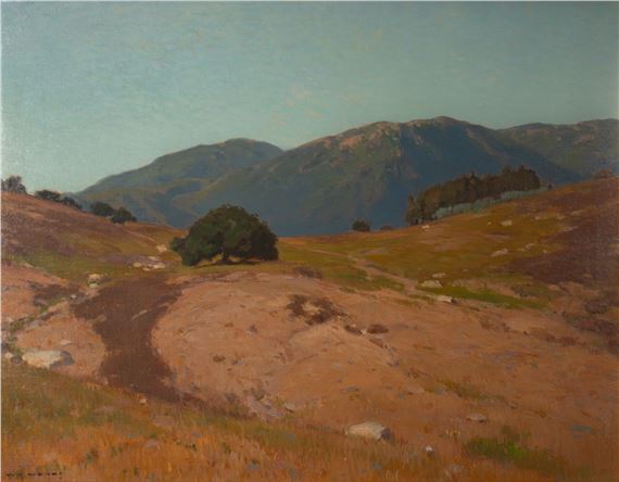 William Wendt | The Lone Pine | MutualArt
