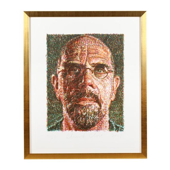 Chuck Close | Self Portrait (2007) | MutualArt