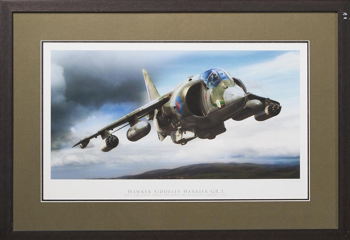 Adam Tooby | ADAM TOOBY Hawker Siddeley Harrier GR.1 8/200 | MutualArt