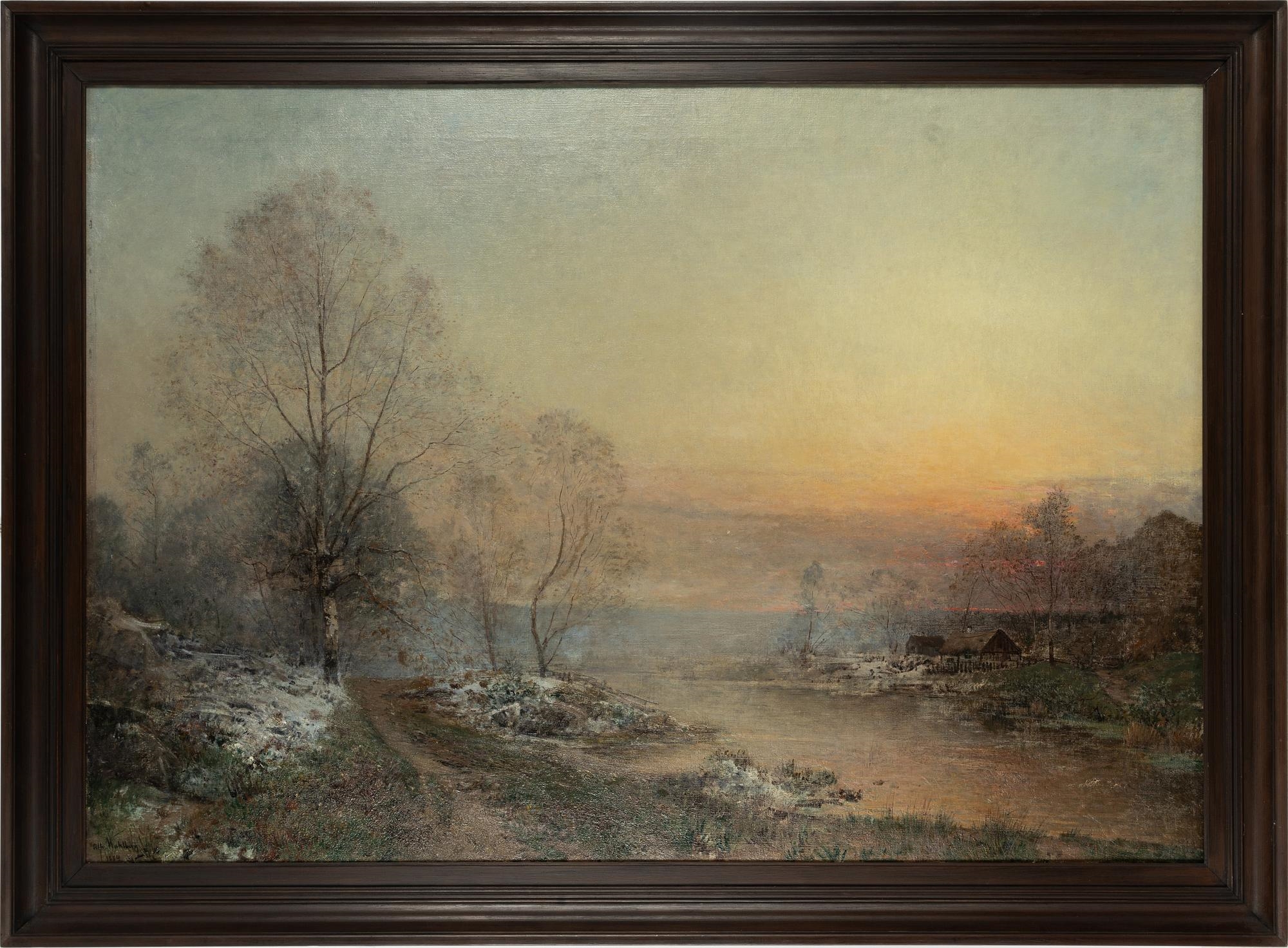 Herman Alfred Leonard Wahlberg | Stockholms inlopp (1865) | MutualArt