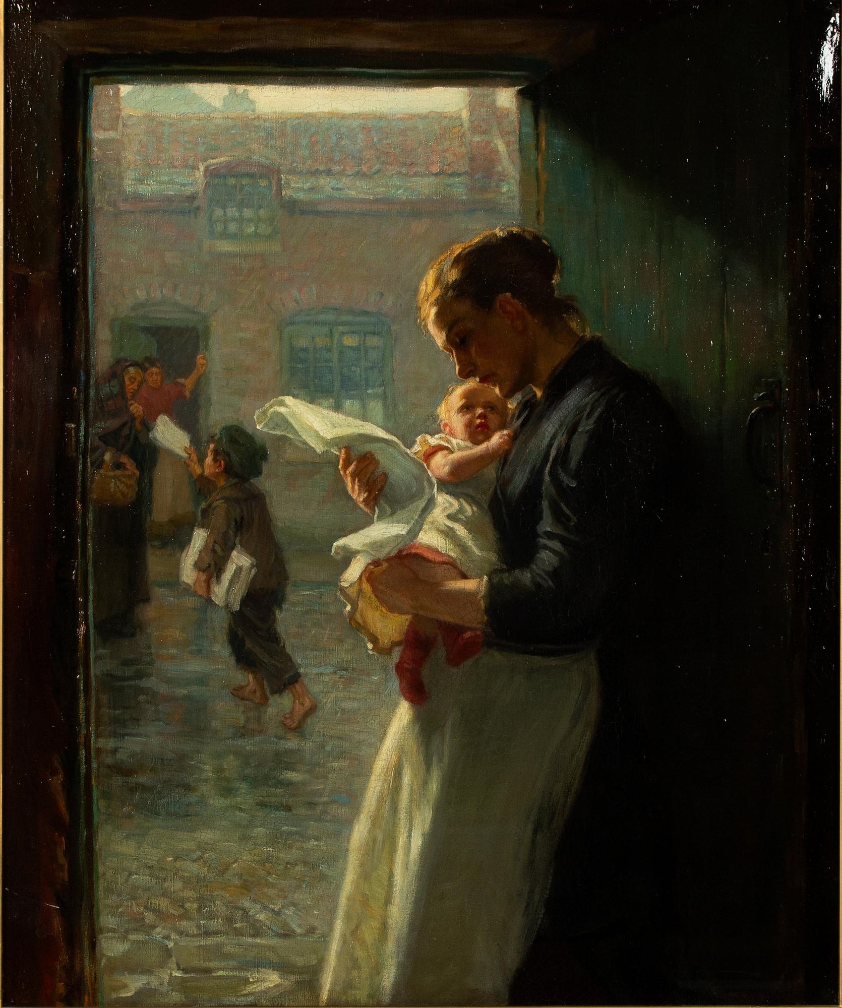 Ralph Hedley | Maternal Love | MutualArt