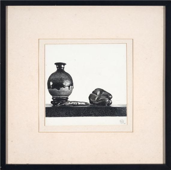 Geoffrey Hooper | Still Life with Jug and Capsicum, 2004 (2004) | MutualArt