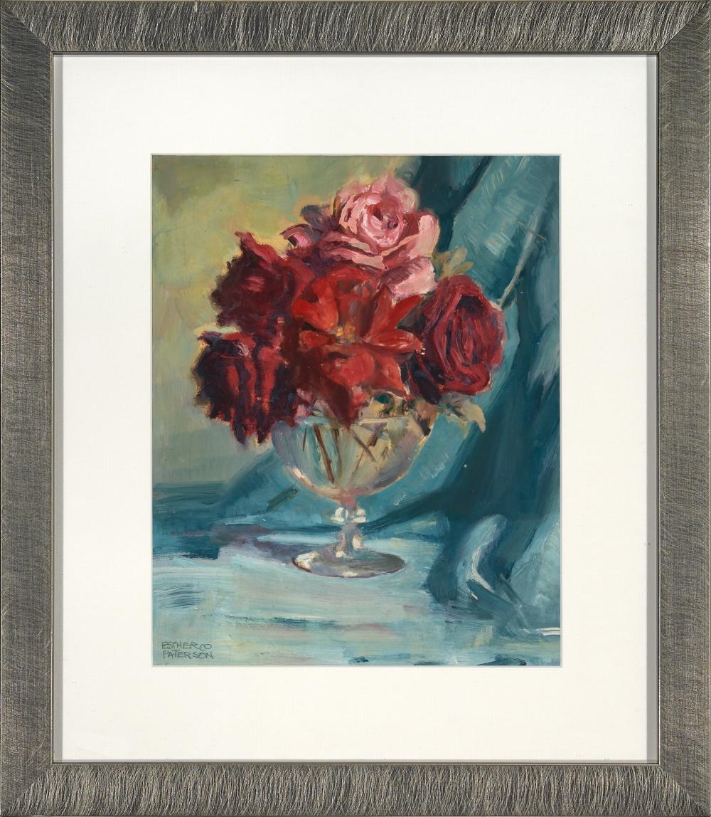 Esther Paterson | Still Life with Roses | MutualArt
